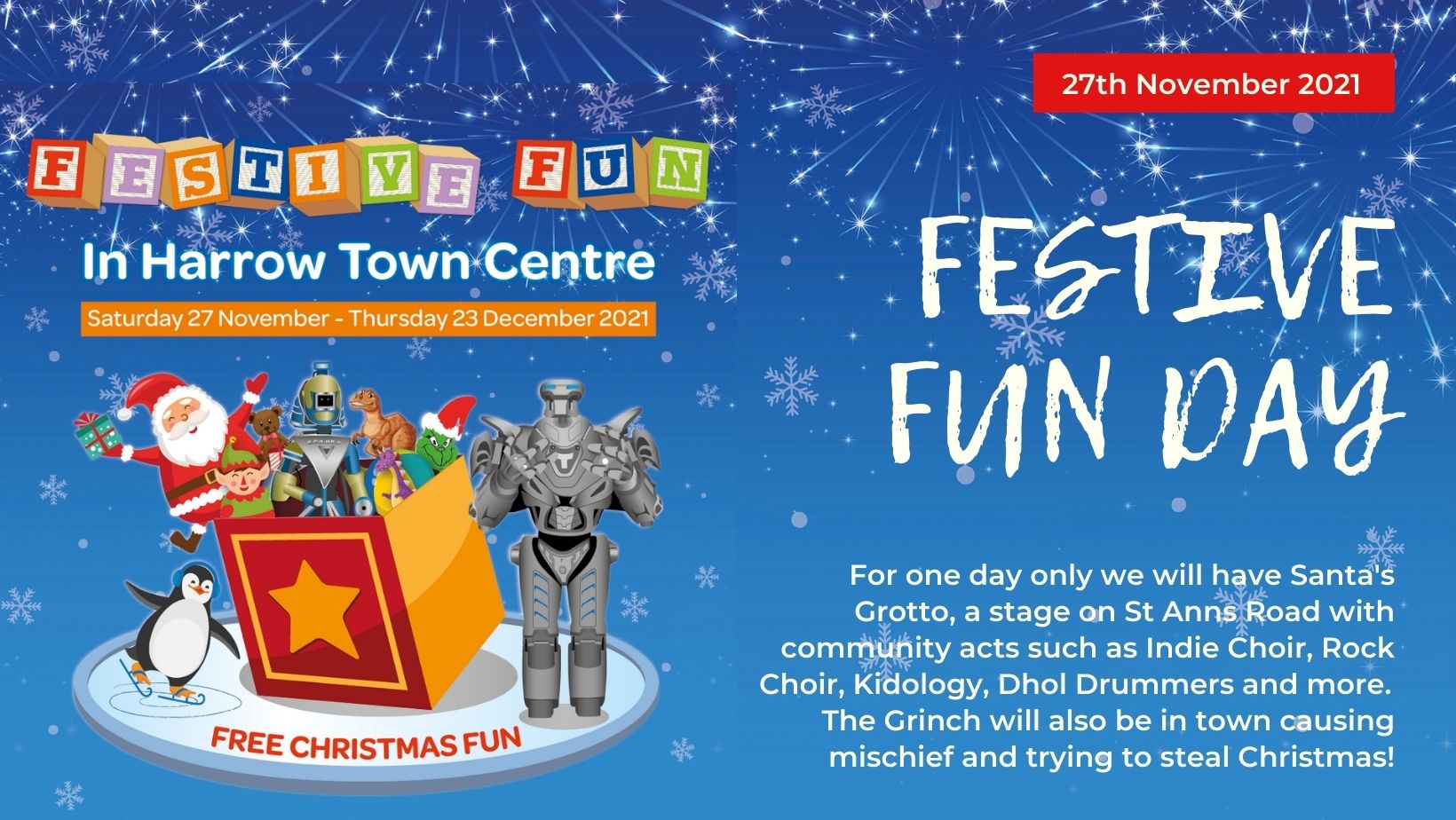 Festive Fun Day | Harrow Business Improvement District