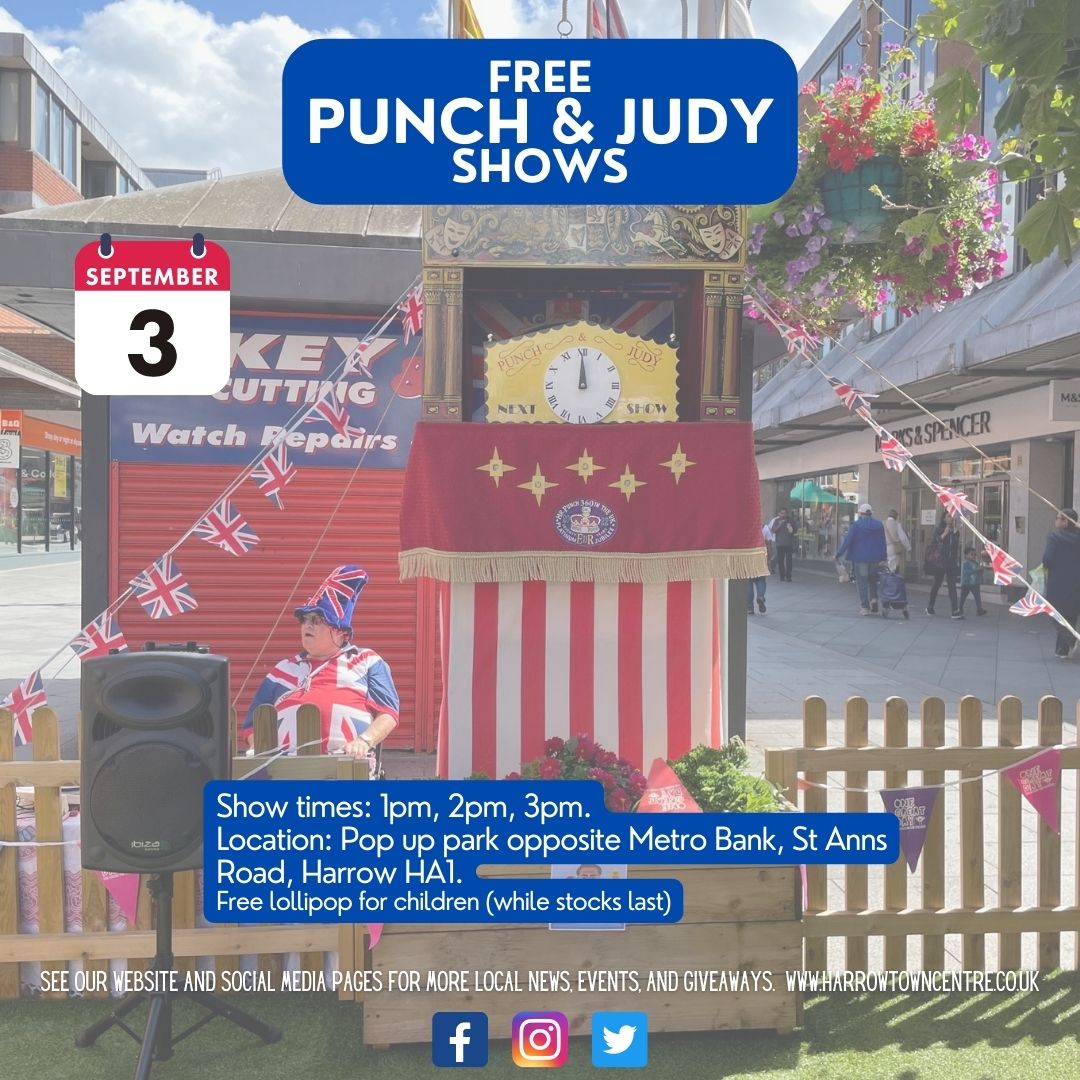 Free Punch & Judy Shows | Harrow Business Improvement District