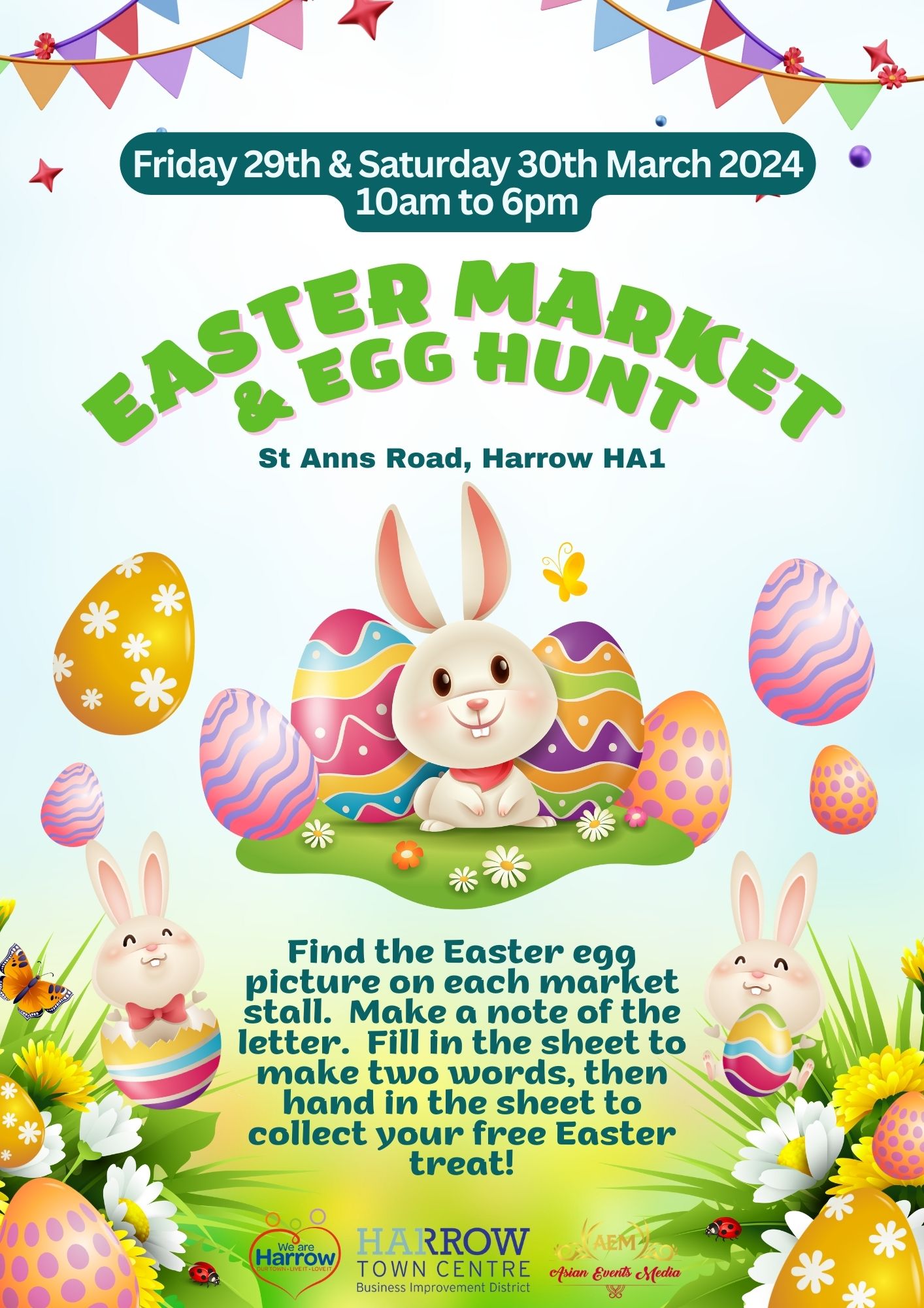 Easter Market & Egg Hunt | Harrow Business Improvement District