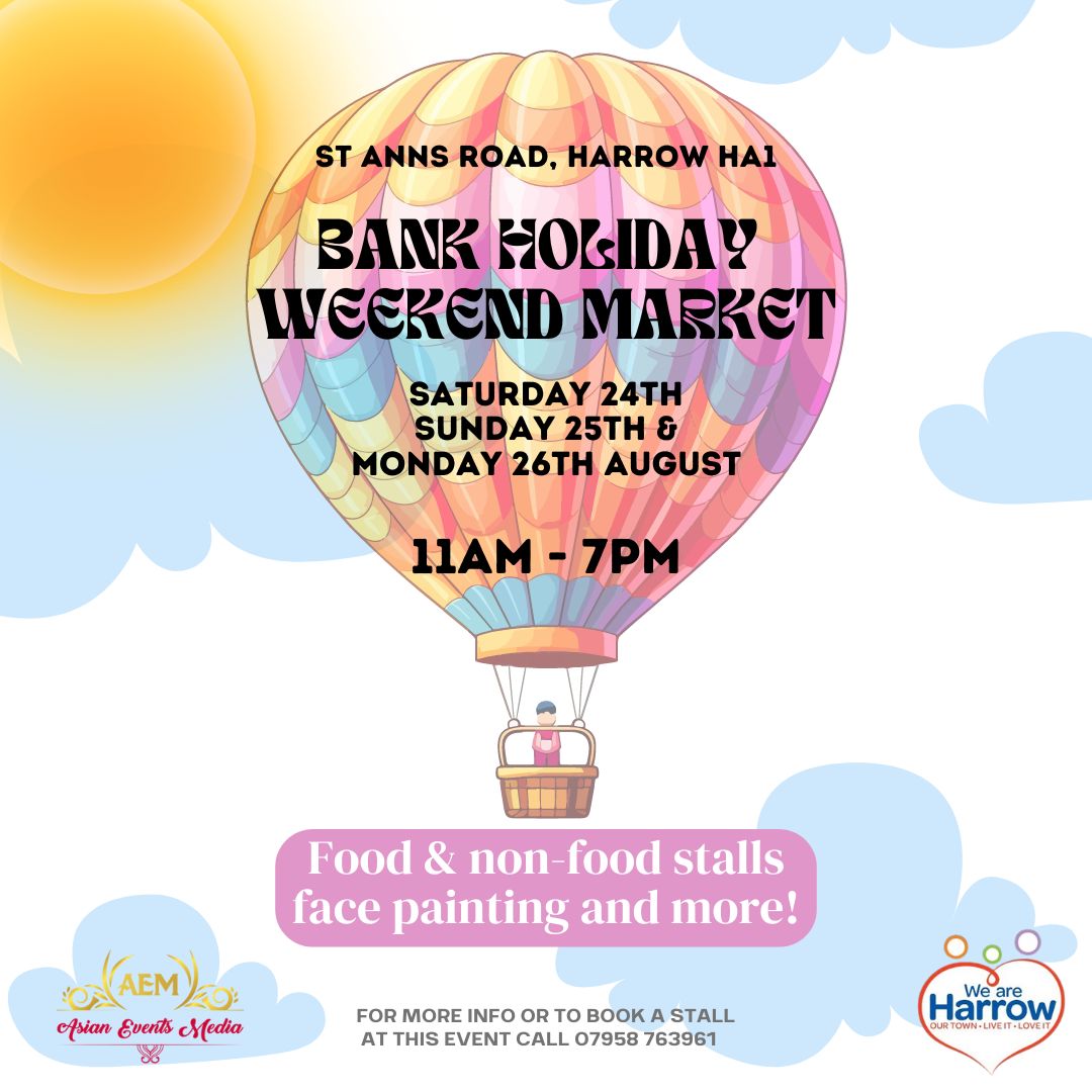 Bank Holiday Weekend Market | Harrow Business Improvement District